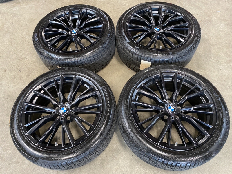 18 inch originele velgen + winterbanden BMW 3 4 serie G20 G22 style ...