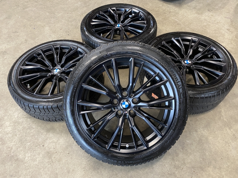 18 inch originele velgen + winterbanden BMW 3 4 serie G20 G22 style ...