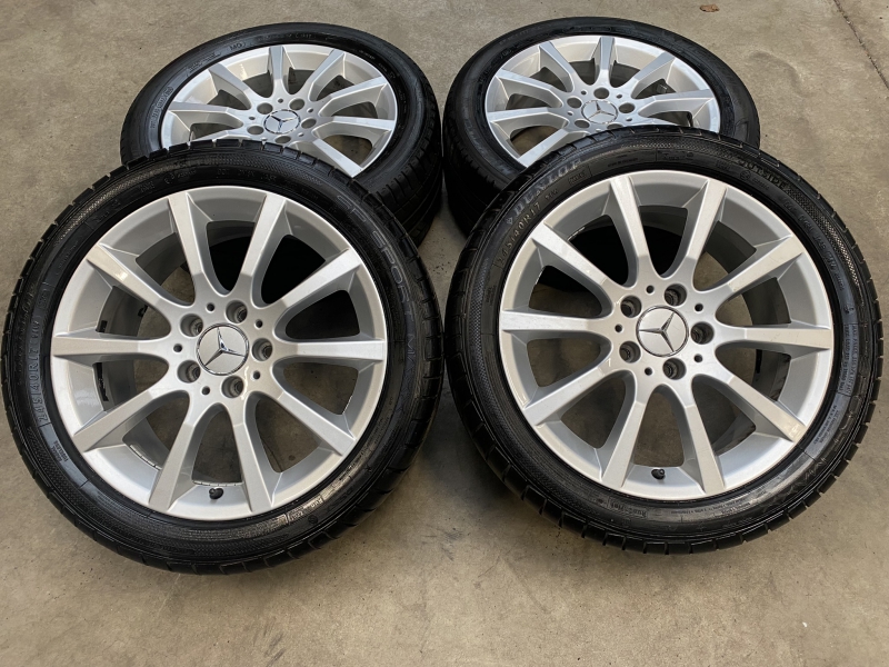 17 inch originele sport velgen Mercedes E klasse W212 245 45 17 - www ...