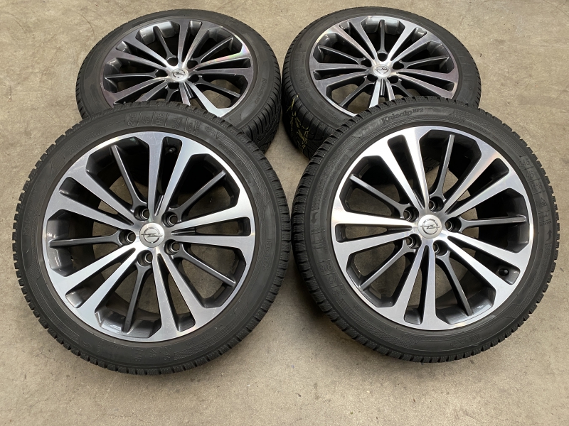 18 inch originele velgen + winterbanden Opel Insignia B 5X115 - www ...