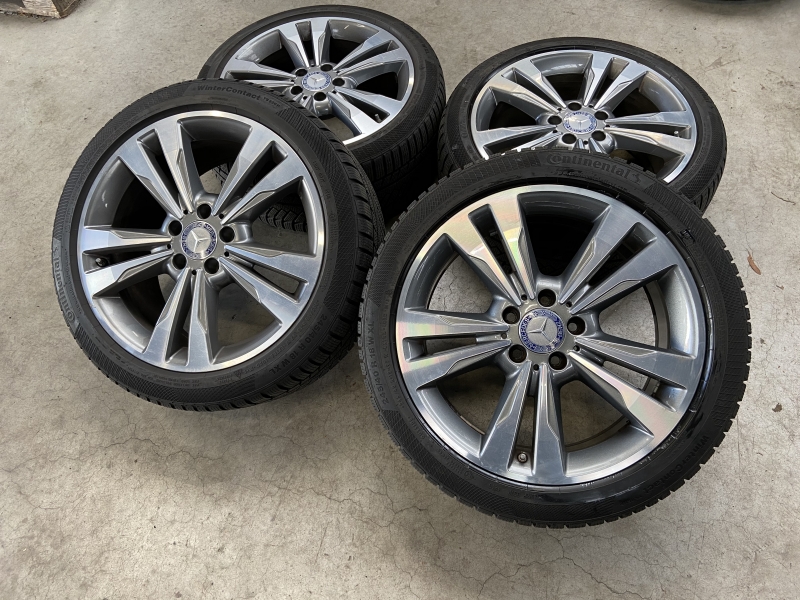18 inch originele avantgarde winterset Mercedes E klasse W212 - www ...