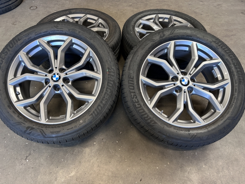 19 inch originele velgen + zomerbanden BMW X3 X4 G01 G02 style 694 ...