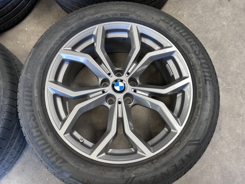 19 inch originele velgen + zomerbanden BMW X3 X4 G01 G02 style 694 ...