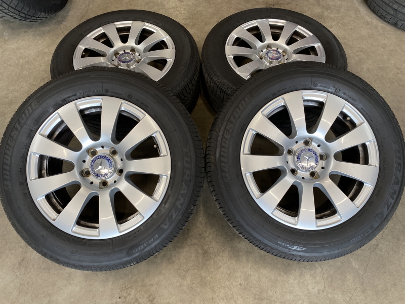 16 inch originele velgen + zomerbanden Mercedes E klasse W212 ...