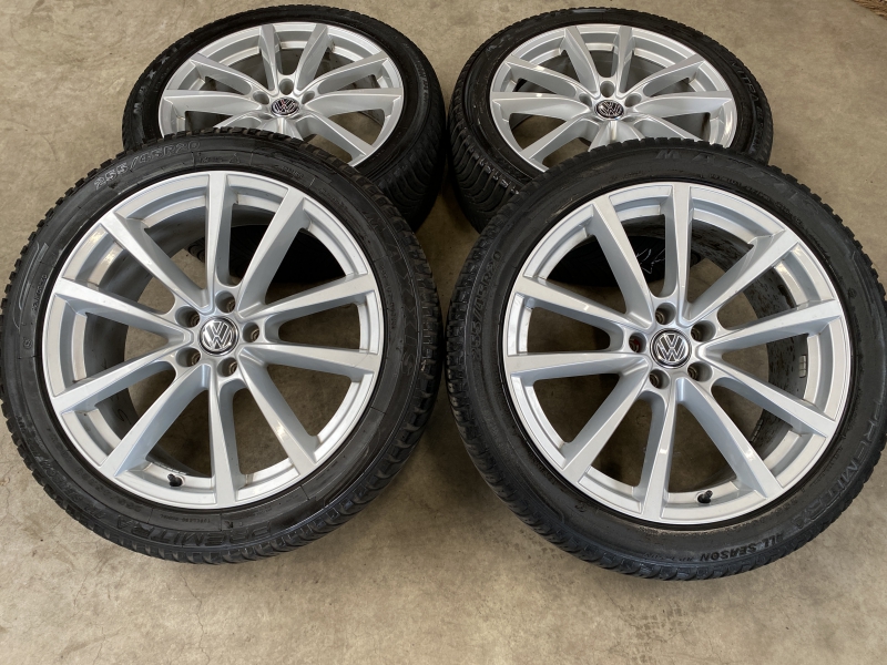 20 inch originele velgen + vierseizoenenbanden Volkswagen Tiguan ...