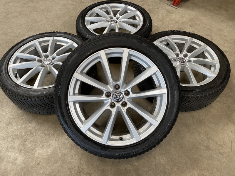 20 inch originele velgen + vierseizoenenbanden Volkswagen Tiguan ...