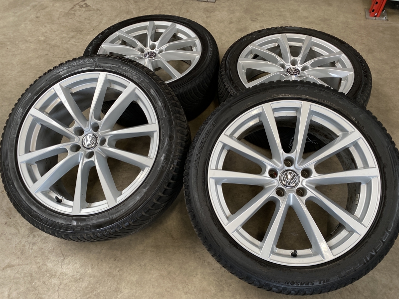 20 inch originele velgen + vierseizoenenbanden Volkswagen Tiguan ...
