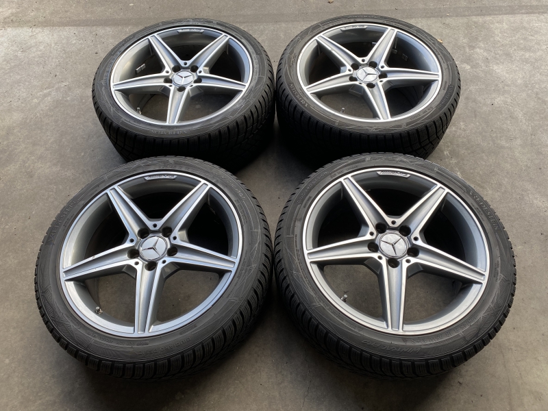 18 inch originele AMG winterset Mercedes C klasse W2054011100 - www ...