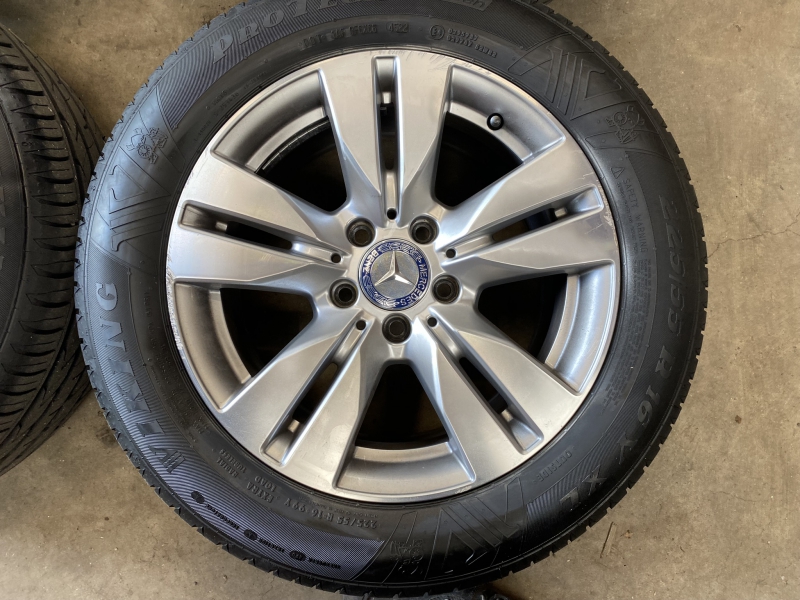 16 inch originele velgen + zomerbanden Mercedes E klasse W212 ...