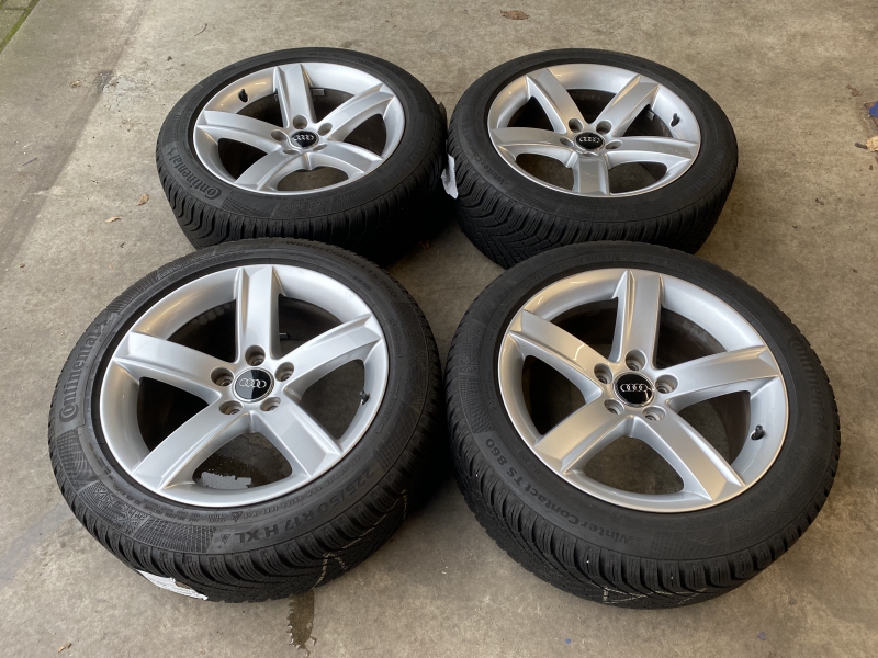 17 Inch Originele Winterset Audi A5 225 50 17 Originalwheels Nl