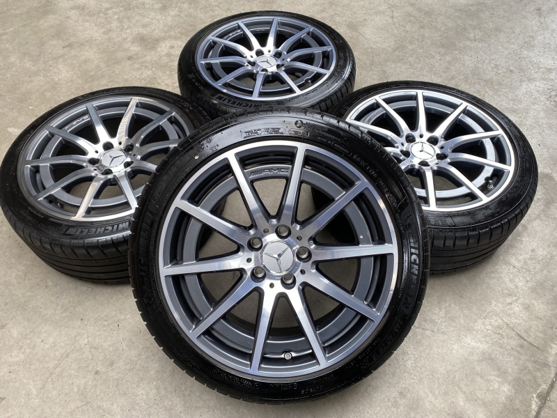 18 inch originele AMG velgen Mercedes A45 W177 - www.originalwheels.nl