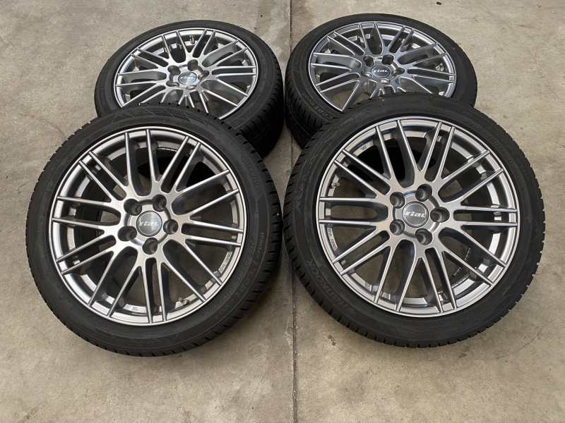 17 inch winterset Renault Megane velgen 225 45 17 - www.originalwheels.nl