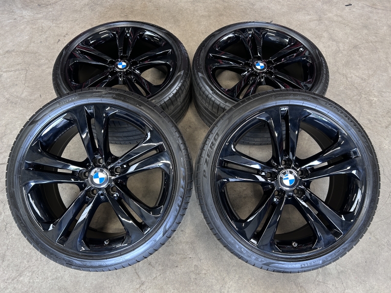 19 inch originele velgen + zomerbanden BMW 3 4 serie style 401 6796256 ...