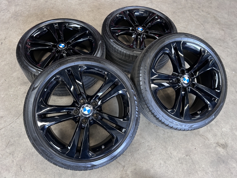 19 inch originele velgen + zomerbanden BMW 3 4 serie style 401 6796256 ...