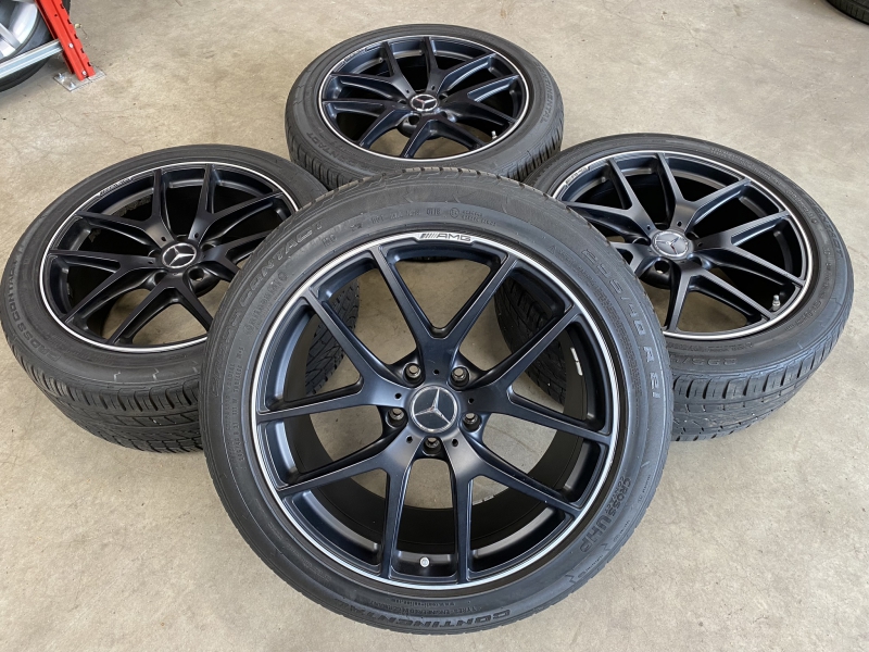 21 inch originele G63 AMG velgen + banden Mercedes G klasse A4634010400 ...
