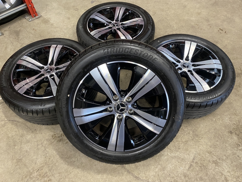 DEMO 17 inch originele velgen + zomerbanden Mercedes C klasse W206 ...