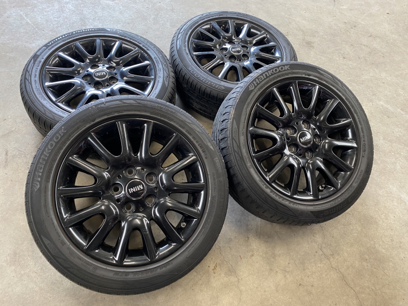 16 inch originele Victory Spoke velgen + zomerbanden Mini style 495 ...