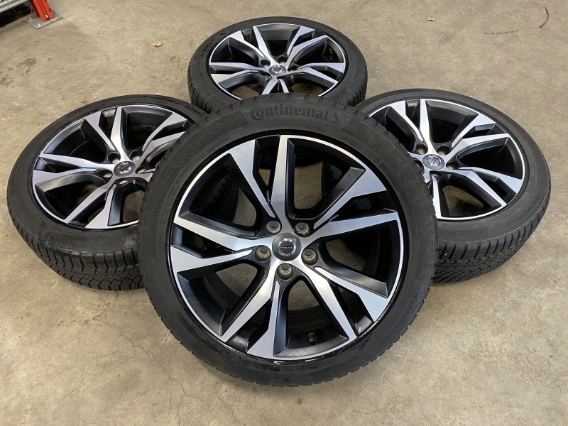 18 inch originele R line velgen + winterbanden Volvo V60 31471482 set 2 ...