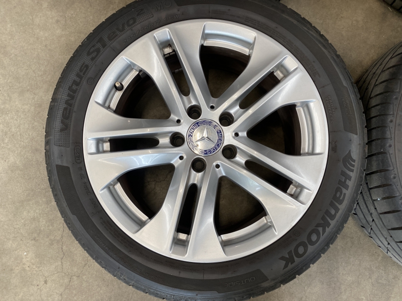 17 inch originele velgen + zomerbanden Mercedes E klasse W212 A21210902 ...