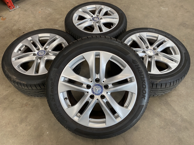 17 inch originele velgen + zomerbanden Mercedes E klasse W212 A21210902 ...