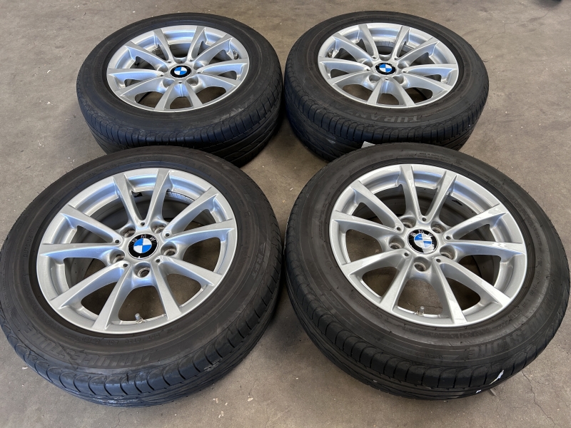 16 inch originele velgen + zomerbanden BMW 3 serie F30 F31 Style 390 ...