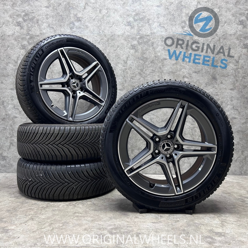 19 inch originele AMG velgen + all season banden Mercedes GLB GLA ...